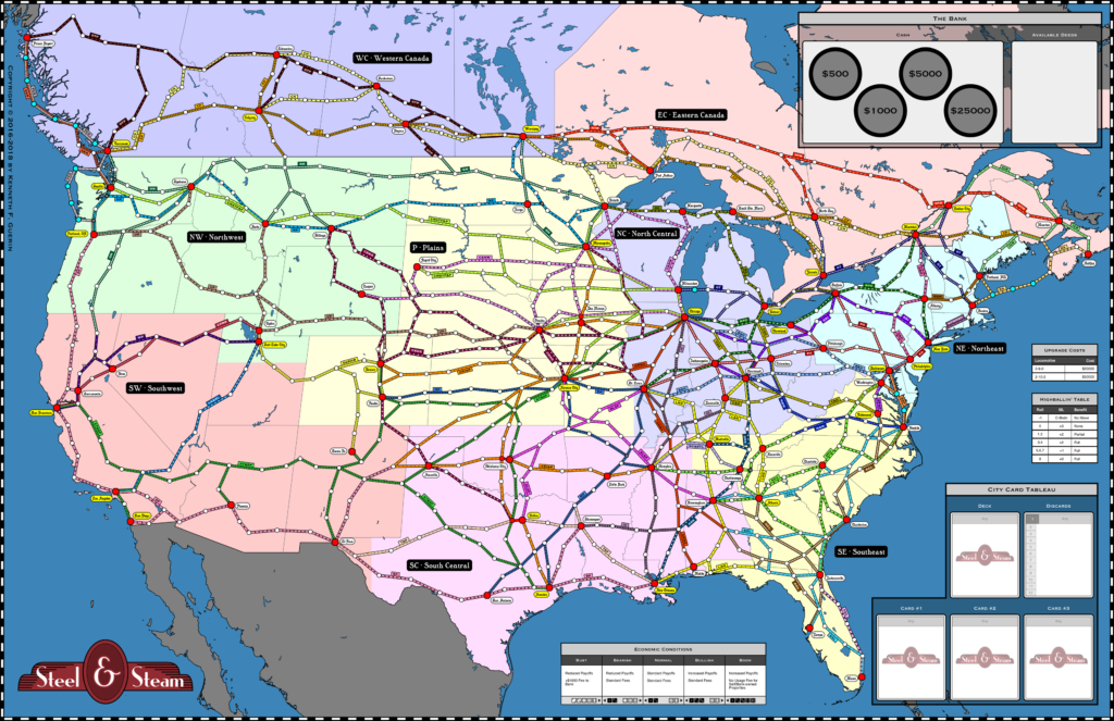 Steel & Steam :: New Map – Inside the Mill